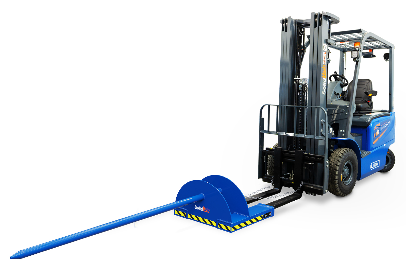 Carrying mandrel for forklift trucks GTD2000, 1.000 kg load capacity ...