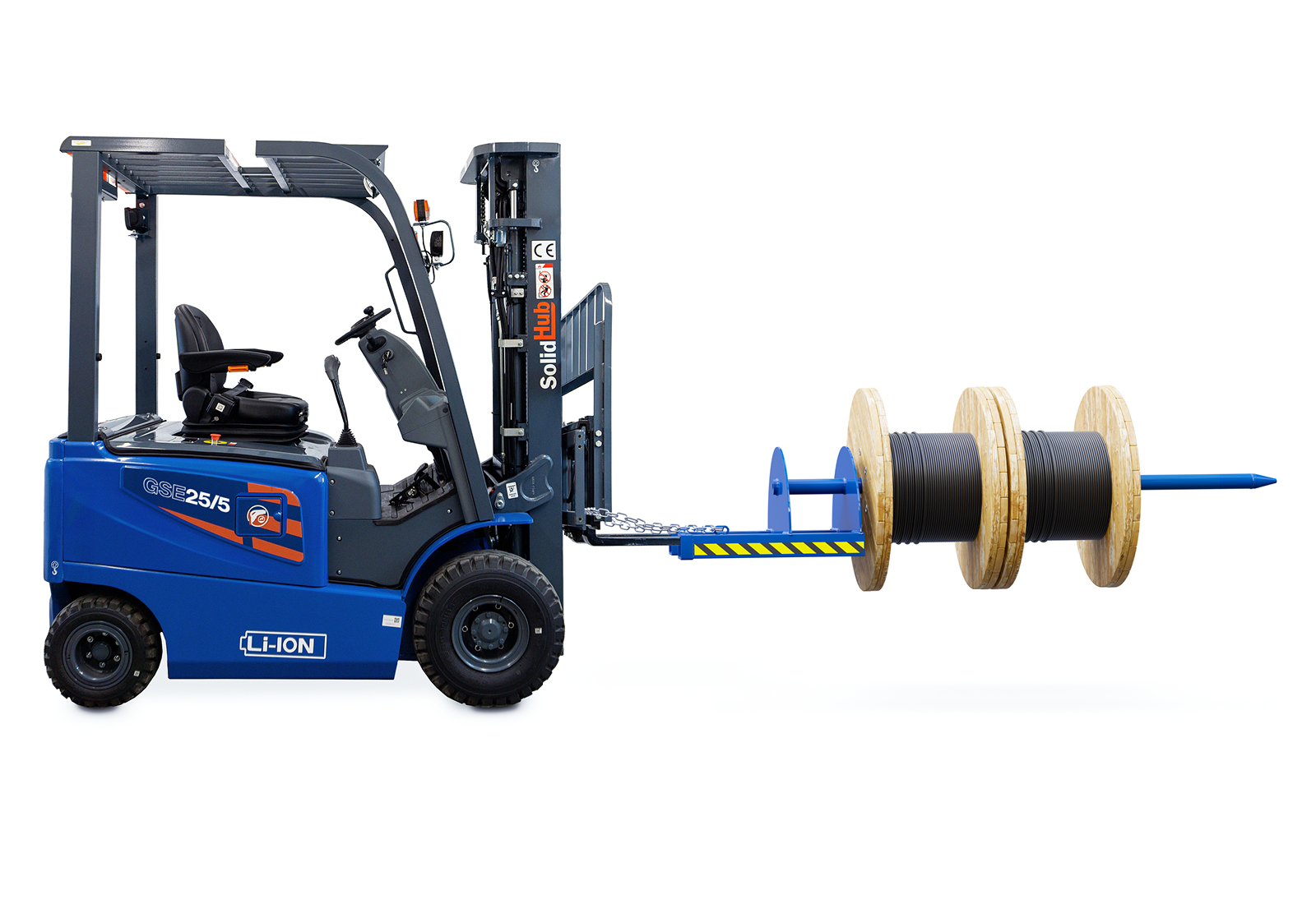 Carrying mandrel for forklift trucks GTD2000, 1.000 kg load capacity ...